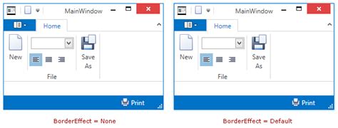 Dxwindowbordereffect Property Wpf Controls Devexpress Documentation