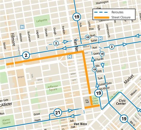 Cherry Blossom Parade Route Map