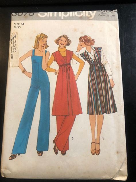 Simplicity Patterns 1970s Pattern Tips Archive