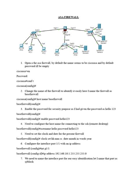11 Asa Firewall 26 03 2024 Pdf Secure Shell Port Computer Networking