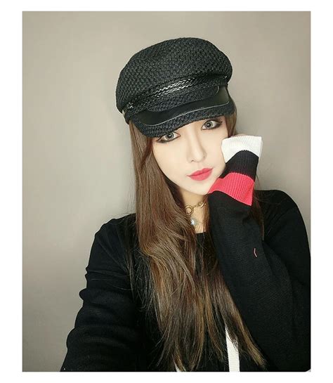 Новая Корейская темно синяя кепка винтажная британская Мужская и женская вязаная черная шапка