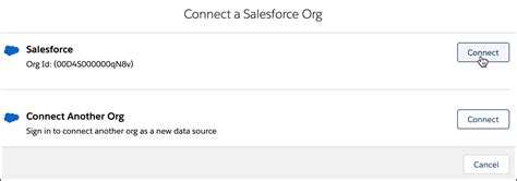 Connect Your Data Sources Salesforce Trailhead