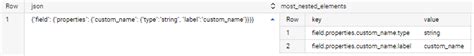 Sql Is There A Way To Access Nested Json Objects In Bigquery When The