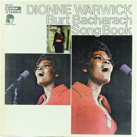 Dionne Warwick Dionne Warwick Burt Bacharach Song Book Raw Music