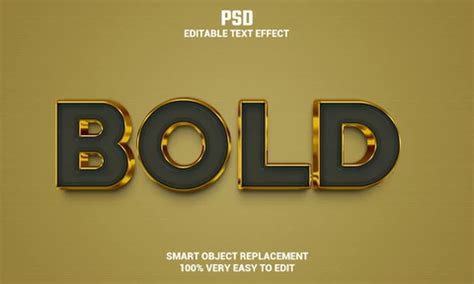 Bold Text Generator Text Effects Editable Designs PSD Vectors And Fonts