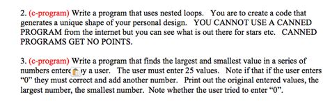 Solved 2 C Program Write A Program That Uses Nested
