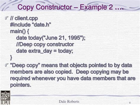 Ppt Classes Copy Constructors Powerpoint Presentation Free Download Id1001956