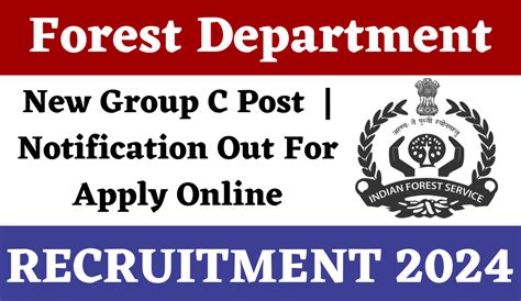 Forest Department Recruitment 2024 Group C Post Download