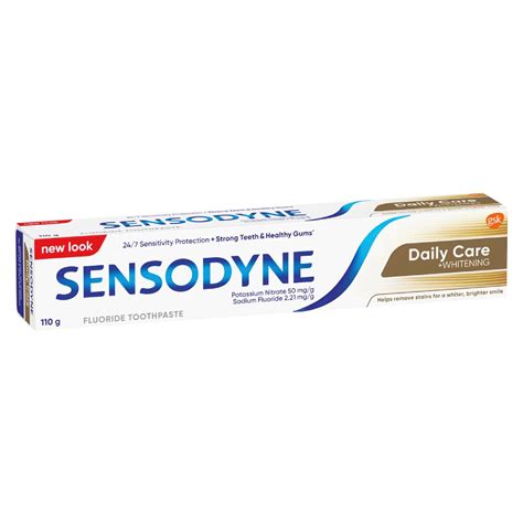 Sensodyne Daily Care Whitening Toothpaste 110g Discount Chemist