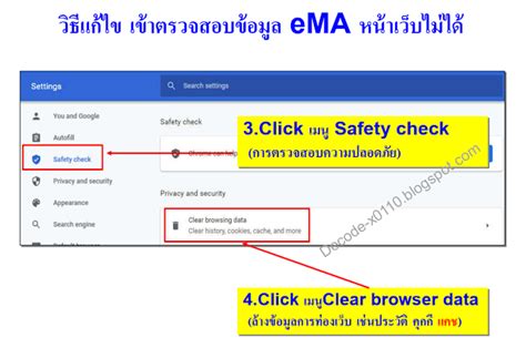 Decode X0110 Click ที่ เมนู เวชระเบียนสำหรับการตรวจสอบ ของ สปสช แล้ว หน้าเว็บนิ่ง ไปต่อ