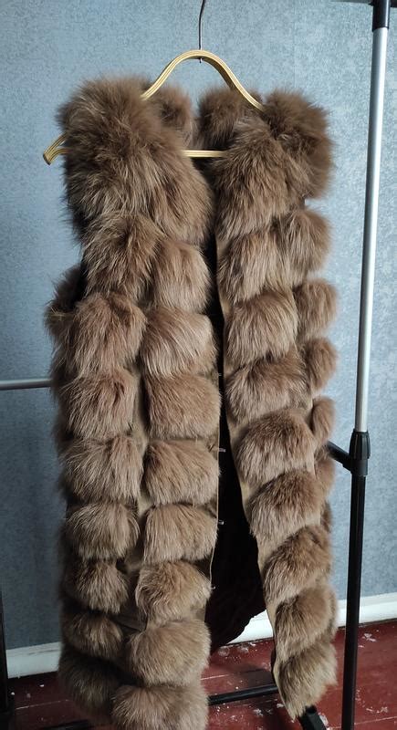 Песцевий жилет — ціна 2000 грн у каталозі Жилетки Купити жіночі речі за доступною ціною на Шафі