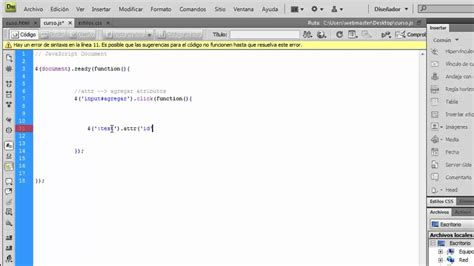 Curso De Jquery Attr Y RemoveAttr YouTube