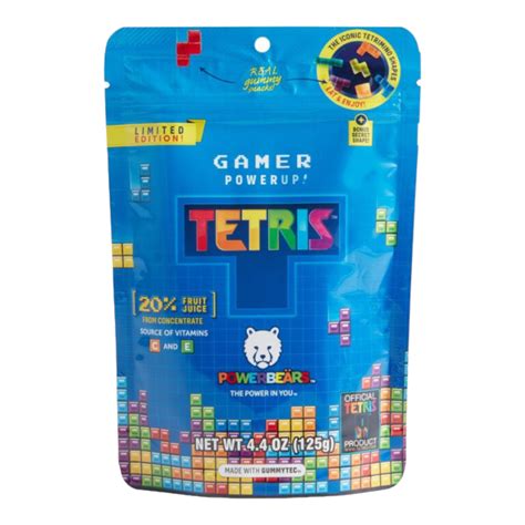 Tetris Gummies Candy Retro North Games