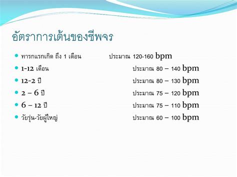 Ppt สัญญาณชีพ Powerpoint Presentation Free Download Id 3164481