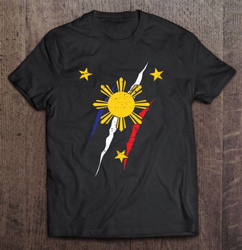 Philippines Flag Filipino Filipina Pinoy Pride Nationality Holofes