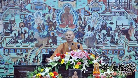 六度寺方丈入川法师在成都文殊院为四众弟子开示