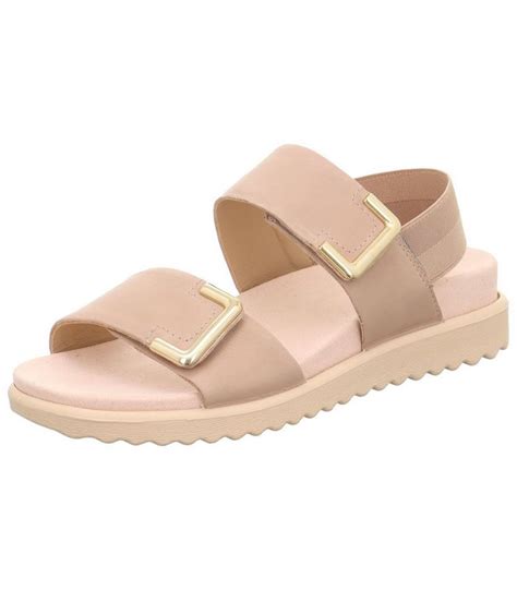 Legero Sandalen Nappaleder Riemchensandalette Verschluss Klettverschluss