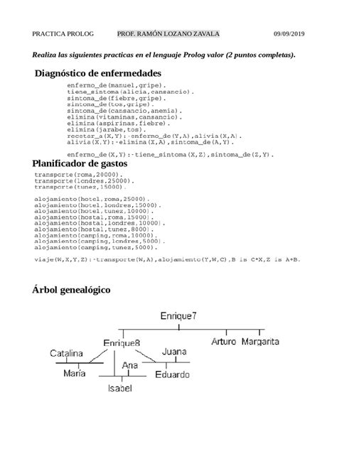 Prolog Pdf Objeto Informática Lenguaje De Programación