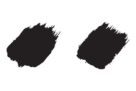 Colorful Grungy Paint Brush Dirty Brush Effect Rusty Paint Brush Effect Vector Art At