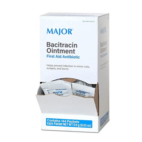 Major Bacitracin Ointment First Aid Antibiotic 09g Kosovo Ubuy