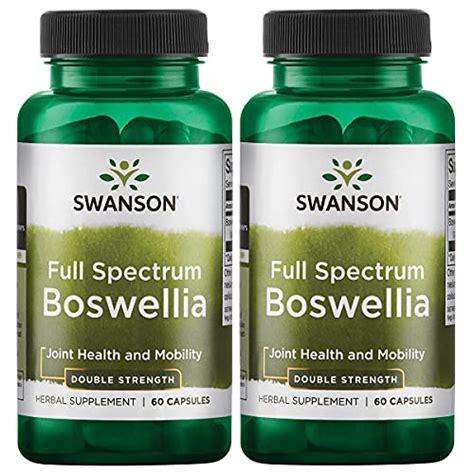 Swanson Double Strength Boswellia Herbal Supplement Promoting Joint