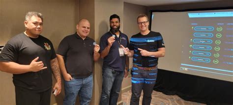 Congrats To The Winning Ctf Team In Chicago Ics410 Was A Pleasure Handing Mark Ifran And Rob