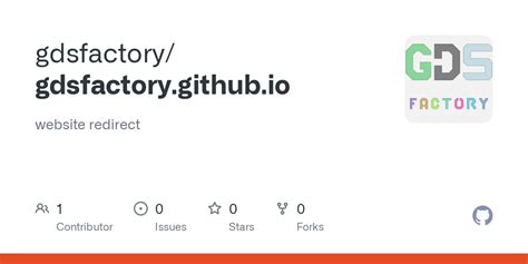Github Gdsfactory Website Redirect