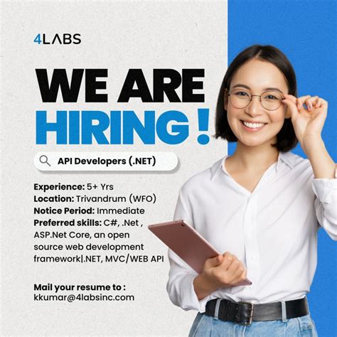 Hiringnow Dotnet Api Trivandrumjobs Dotnetjobs Dotnetopening Immediatejoiners Kolasree K