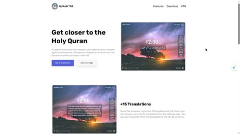 ahmed elgrgaway on linkedin quran tab landing page using html css