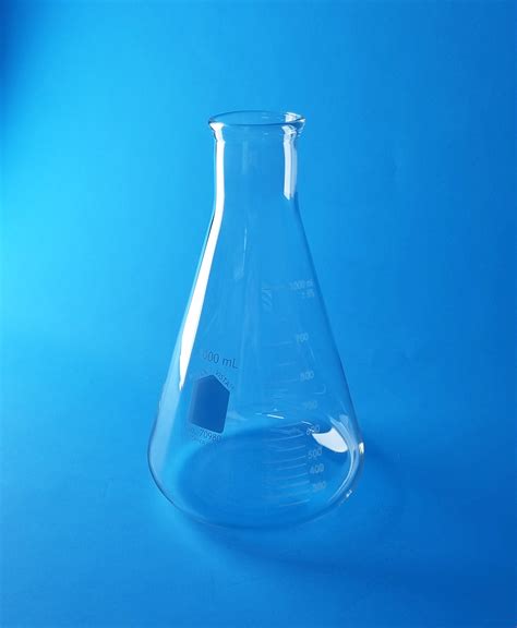 Pyrex® Heatproof Conical Erlenmeyer Flask With Heavy Rim Narrow Neck 1000ml Labdirect
