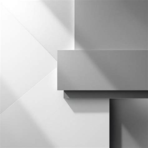 Free Geometric Shadow Play Image Minimal Geometric Abstract