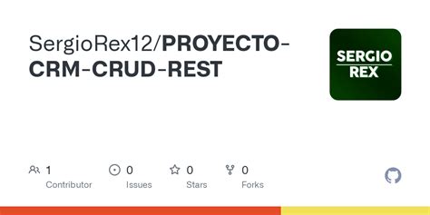 GitHub SergioRex12 PROYECTO CRM CRUD REST