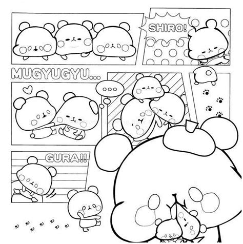 Kawaii Mochi Coloring Pages Coloring Pages