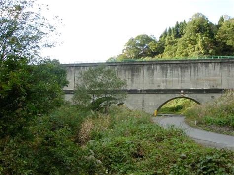 JR信濃川発電所 真人沢水路橋千手山本山ルート
