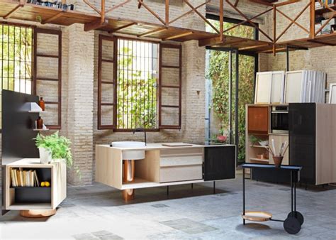 Mut Design Uses Copper And Marble For Seductive Freestanding Kitchen