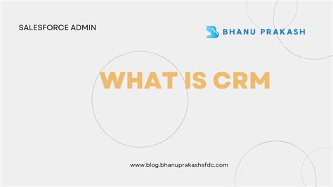 What Is Crm Bhanu Prakash Blog