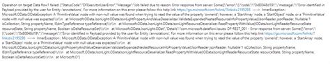 Getting An Error While Loading Data Into Annotation Entity In Dynamic Crm Using Mapping Data