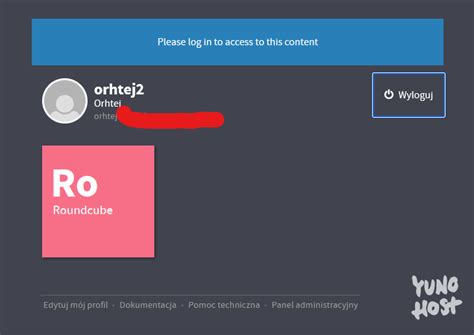 Yunohost Landing Page Displays Please Log In To Access To This Content