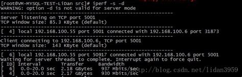 linux 下网络性能测试工具 iperf 的安装和使用 iperf linux安装包 csdn博客