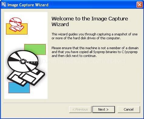 Image Capture Wizard 1