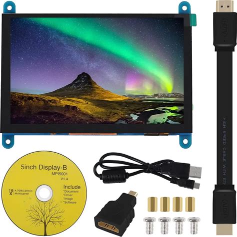 5 Inch Raspberry Pi Touchscreen 800 480 IPS Capacitive Touch Screen Monitor Alibaba Com