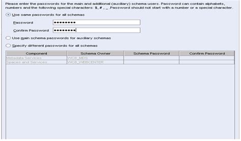 Create Database Schemas With Repository Creation Utility