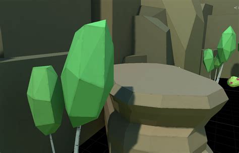 Baked Lighting On Low Poly Assets Leave Dark Artifacts Along Edges Unity Engine Unity