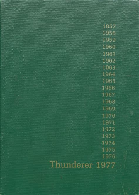 1977 Yearbook From Pius X High School From Lincoln Nebraska For Sale