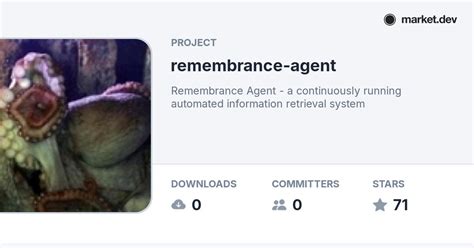 Remembrance Agent Ecosystem Directory Gitwallet