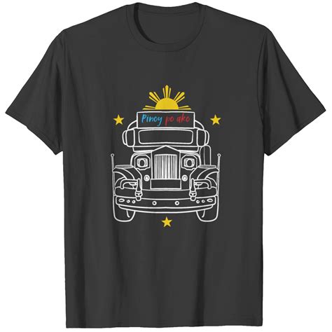 Pinoy Ako Filipino Jeepney Transportation T Shirt