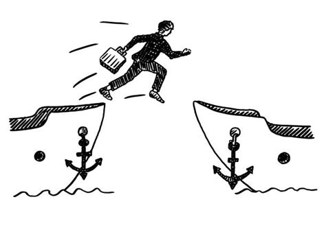 Best Jumping Ship Illustrations Royalty Free Vector Graphics And Clip