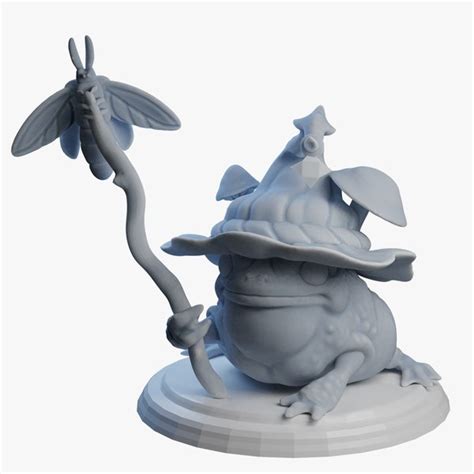 3d Toad Wizard Model Turbosquid 1969323