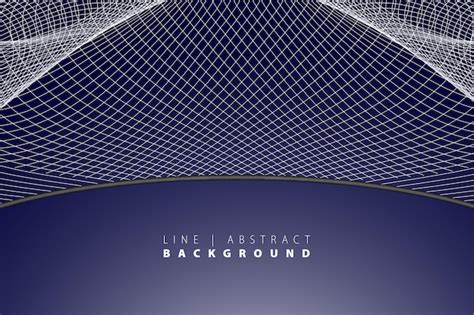 Premium Vector Abstract Style Mesh Line Background