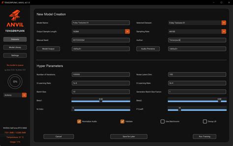 Anvil Getting Started Guide Tensorpunk